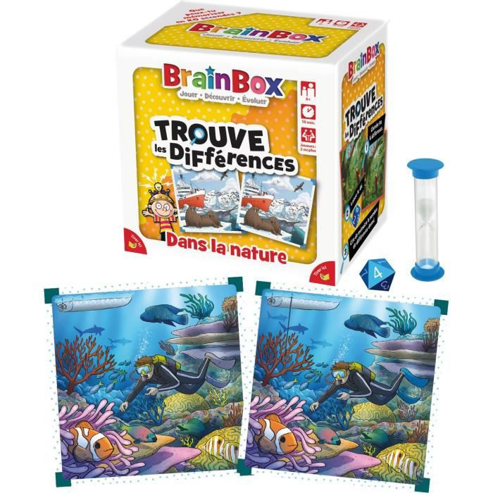Brainbox Nature - Asmodee à Prix Carrefour
