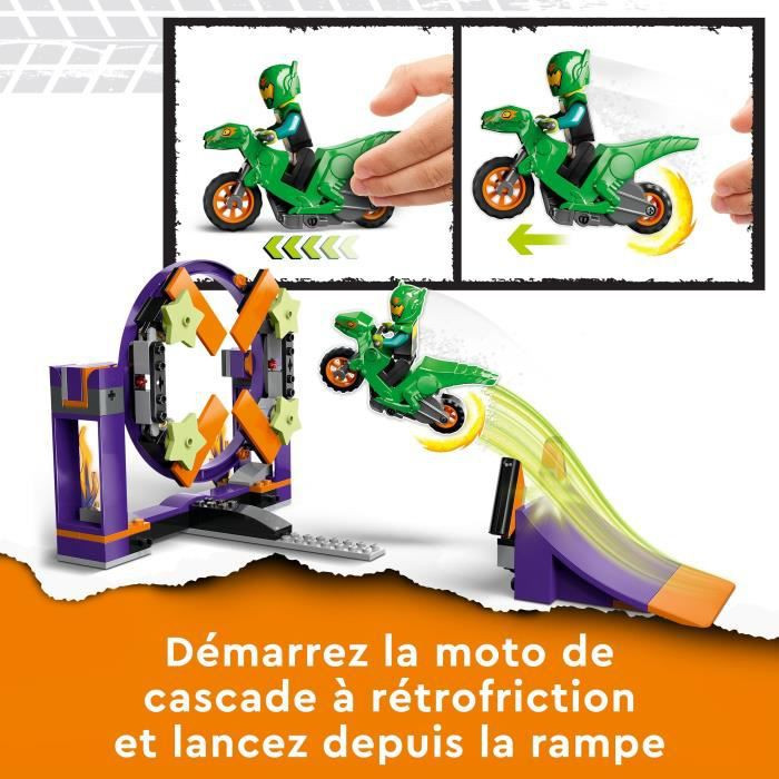 Lego City Stuntz 60359 Le Défi De Cascade : Le Tremplin, Jouet 2-en-1 ...