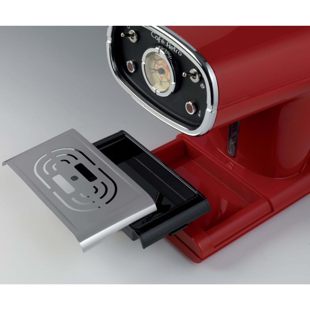 Ariete Machine À Expresso Café Retro 850 W 1 L Rouge à Prix Carrefour