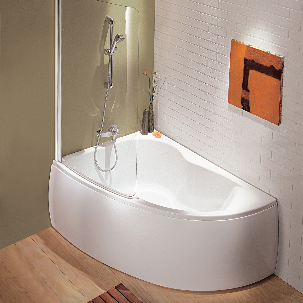 Baignoire D'angle 150 X 100 Jacob Delafon Microméga Duo Version Gauche ...