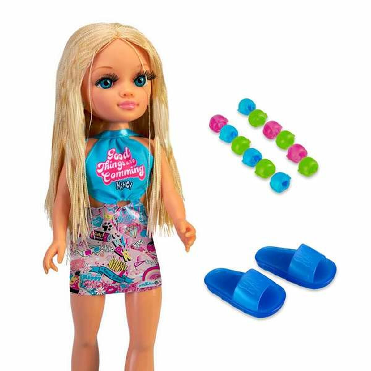 Poupée Nancy A Day With Braids 43 Cm à Prix Carrefour