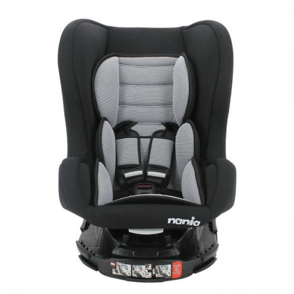 Siege Auto Nania Pivotant Revo Groupe 0/1 (0-18kg) - Hatrix Gris à Prix ...