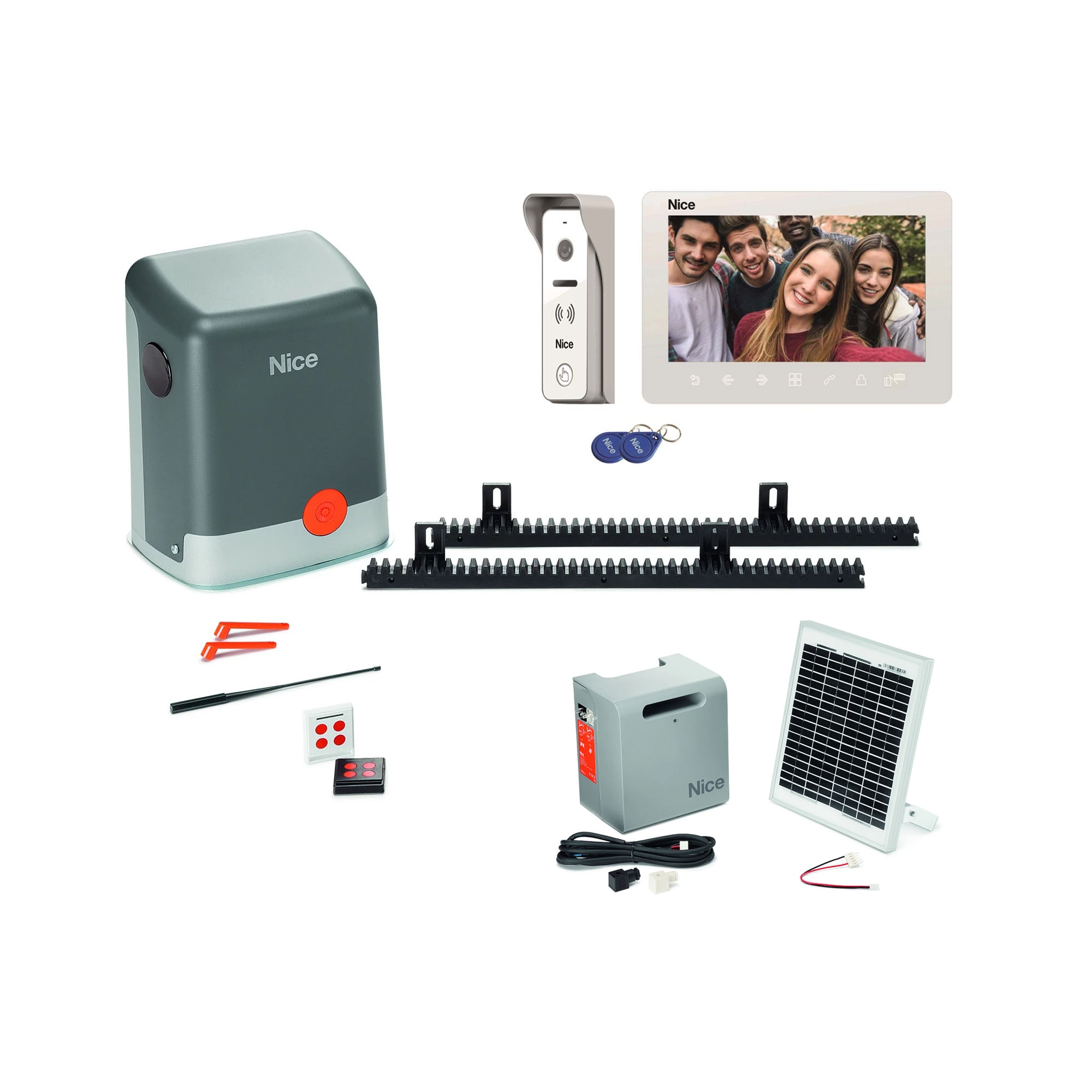 Kit 3 Motorisation Portail Coulissant Filo 400 à Prix Carrefour