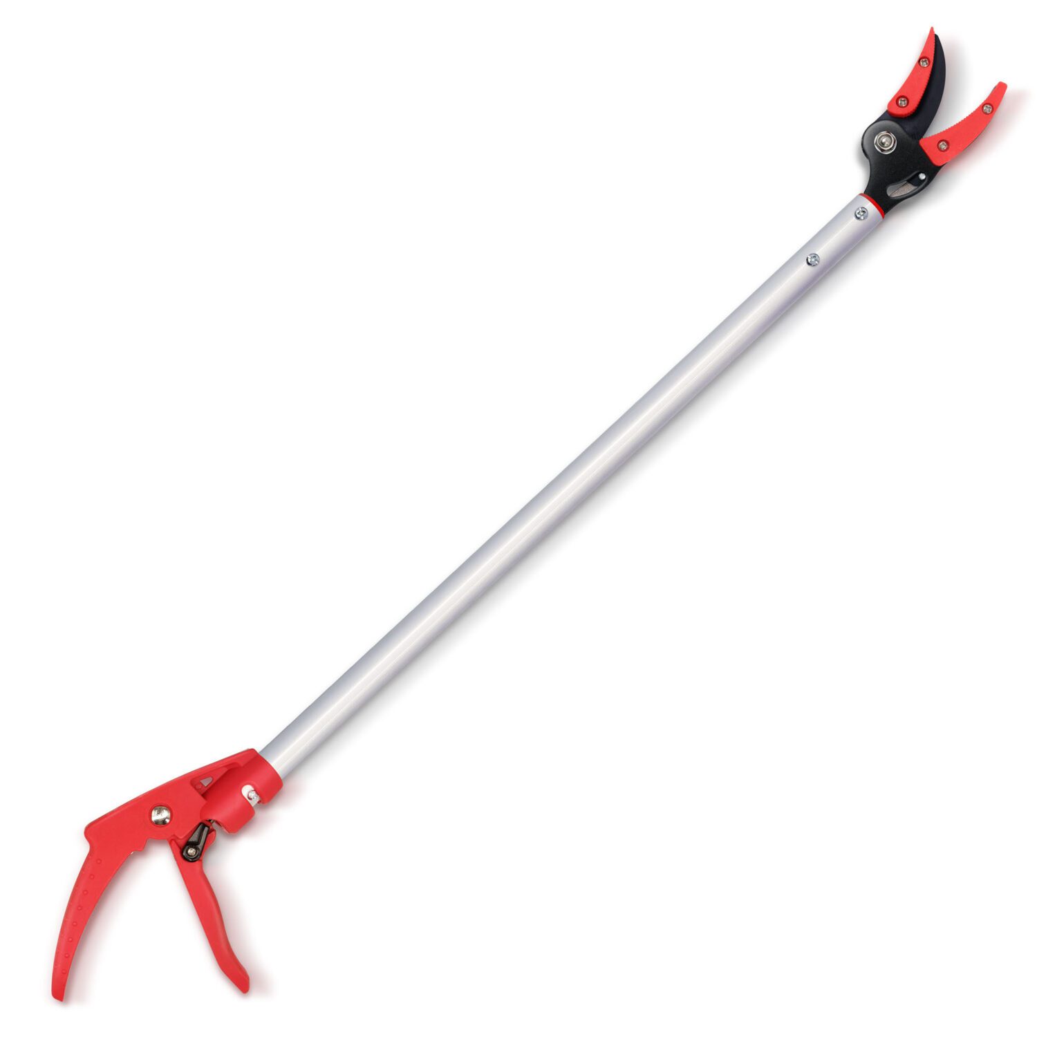 Sécateur À Rosier - Suan - Long Manche - En Aluminium - Rouge Et Gris ...