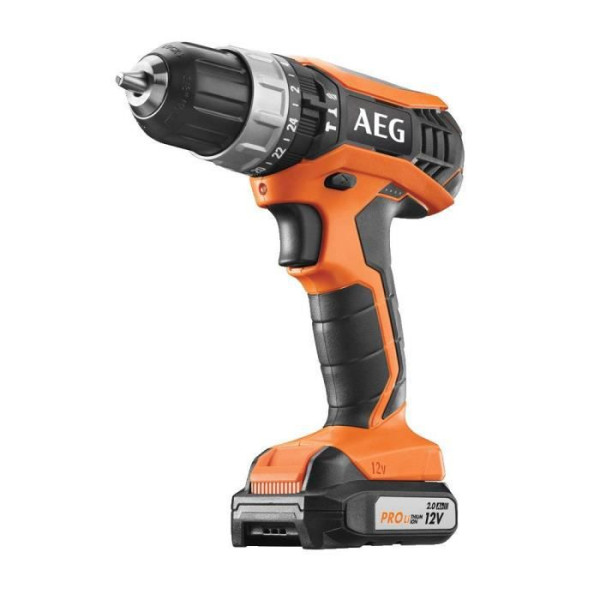 Perceuse A Percussion Aeg 12v Tradesman Gen Iii Bsb12g3li-202c - 2 Batterie 2,0ah - 1 à Prix ...
