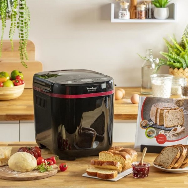 Machine A Pain Moulinex Ow220830 Pain Plaisir 1 Kg, 720 W, 17 ...