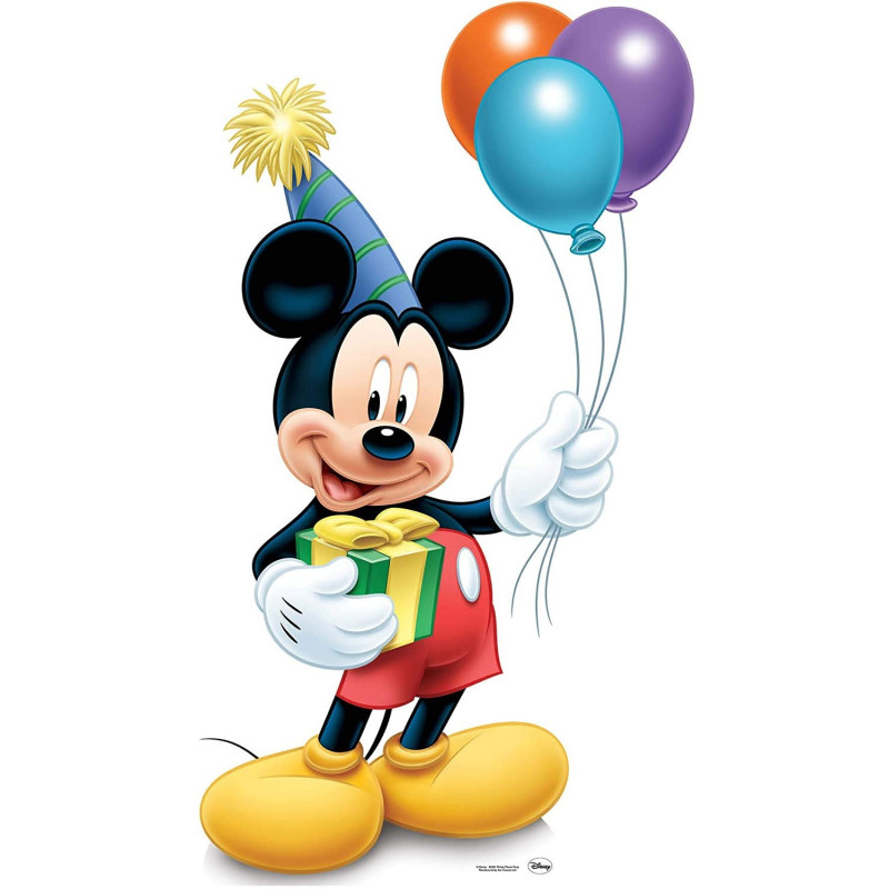 Figurine En Carton Mickey Anniversaire Disney H 115 Cm à Prix Carrefour