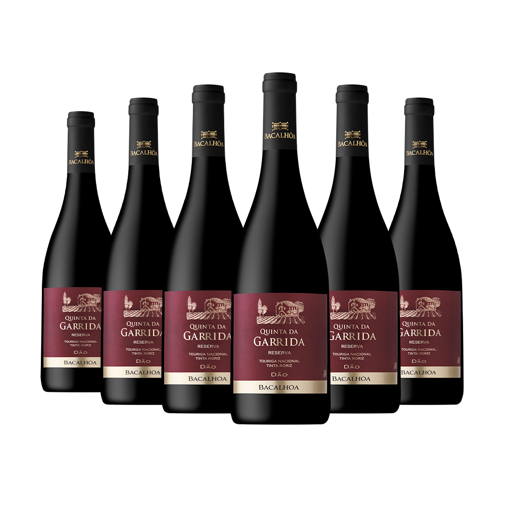 Pack 6 Quinta Da Garrida Reserva Rouge 0,75l : les 6 packs de 8.5 kg à ...