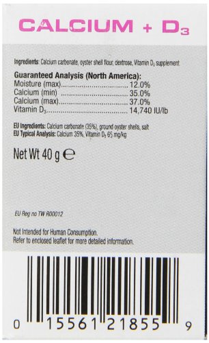 Exo Terra Reptile Calcium Et D3 40g à Prix Carrefour