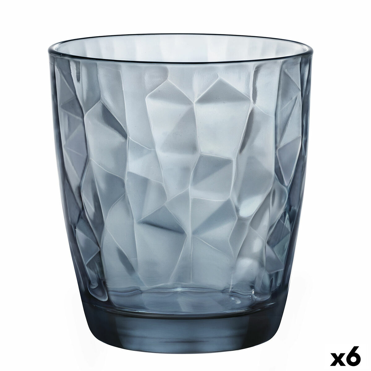 Verre Bormioli Rocco Diamond Bleu Verre (390 Ml) (6 Unités) à Prix Carrefour