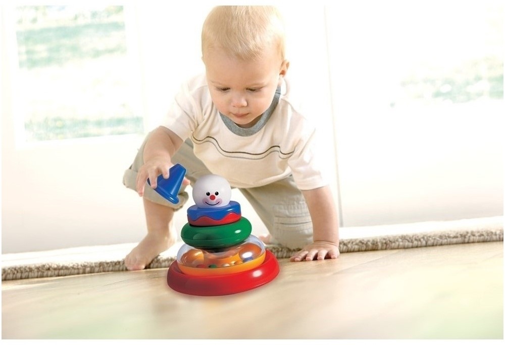 Tolo Classic Classic Stacking Tower Clown - 6 Pièces à Prix Carrefour