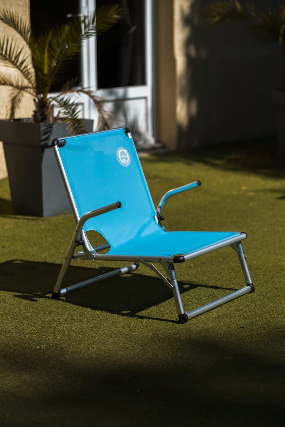 Chaise De Plage Pliable - O'beach - Luxe - En Aluminium - Dimensions ...