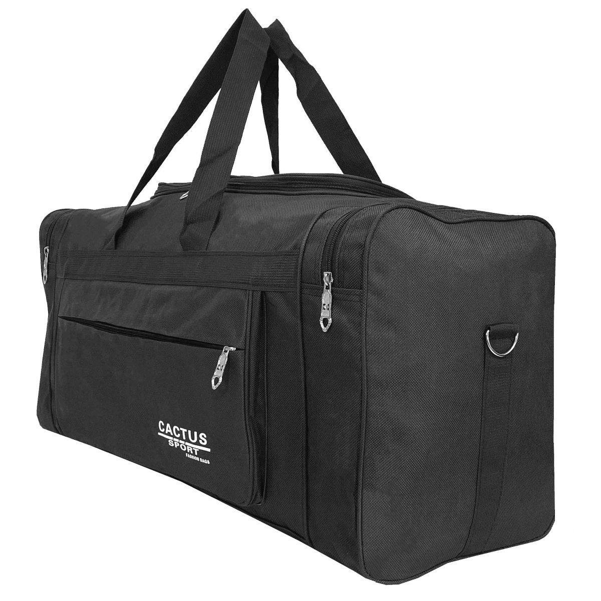 Sac De Voyage Cactus Textile Noir - Cam0053 à Prix Carrefour