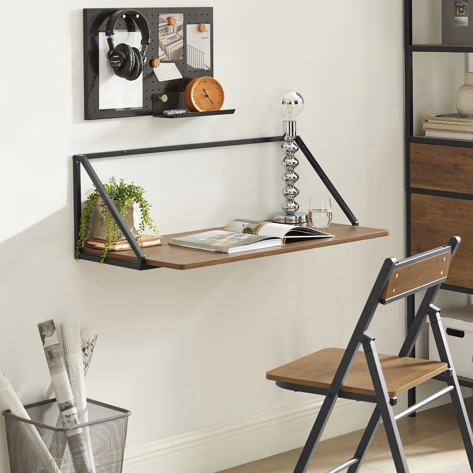 Table Mural En Bois Fwt95-f à Prix Carrefour