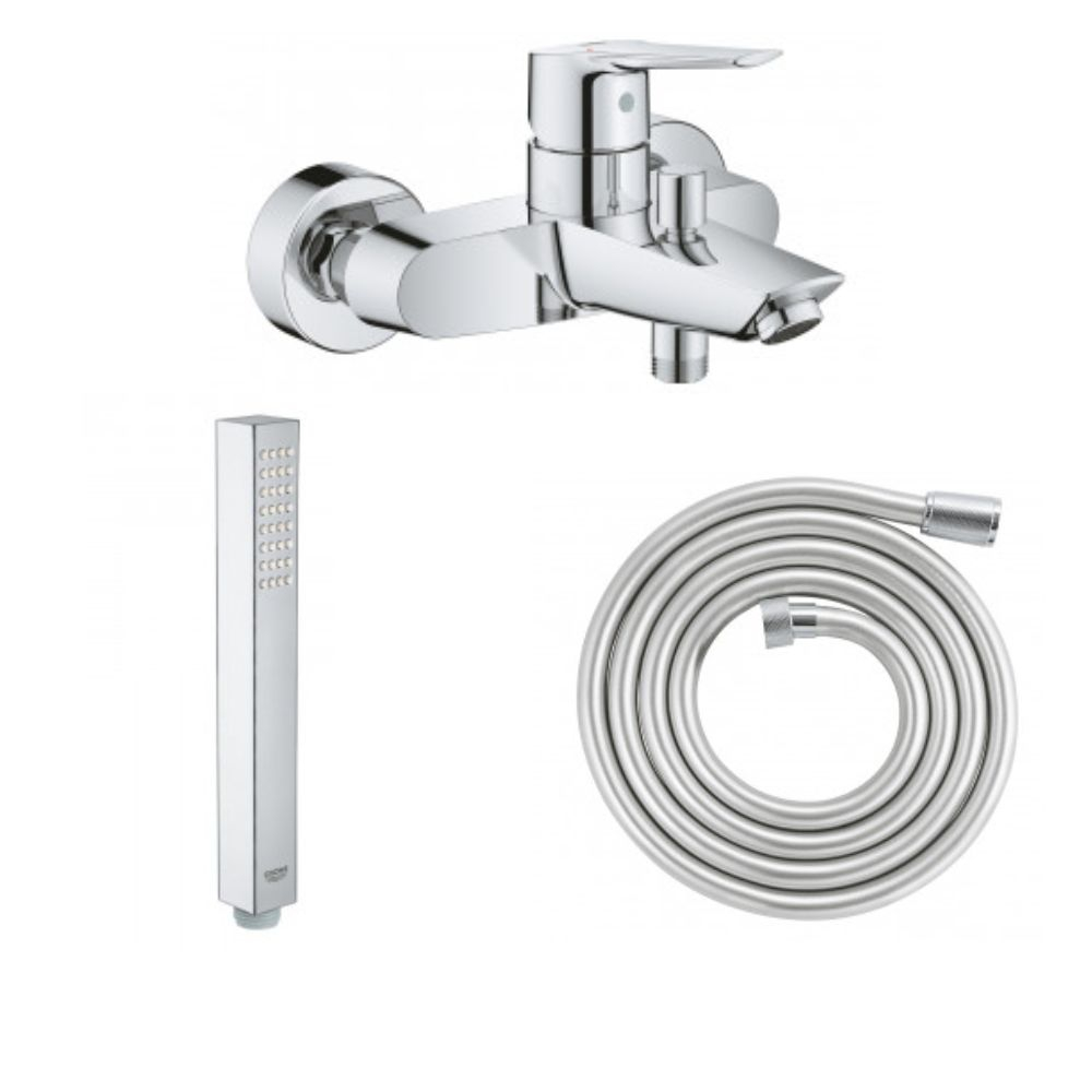 Grohe Mitigeur Bain Douche Start 2021 Chrome Avec Douchette 1jet ...