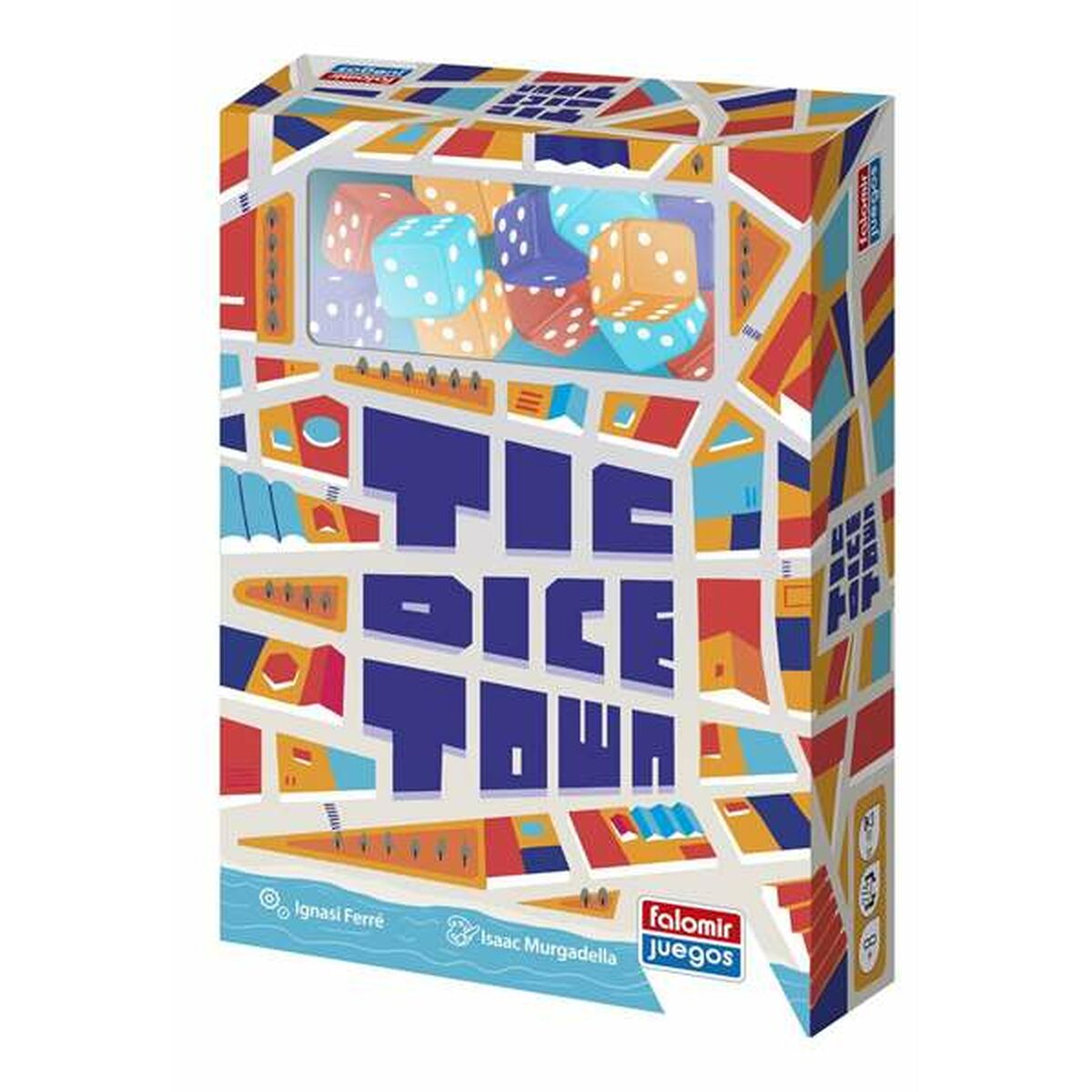 Jeu De Société Falomir Tic Dice Town à Prix Carrefour