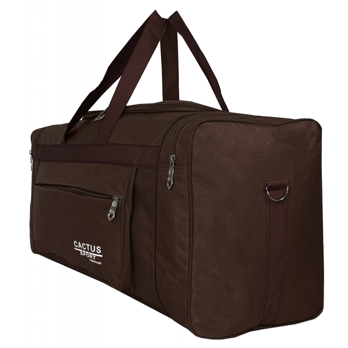 Sac De Voyage Cactus Textile Marron - Cam0053 à Prix Carrefour