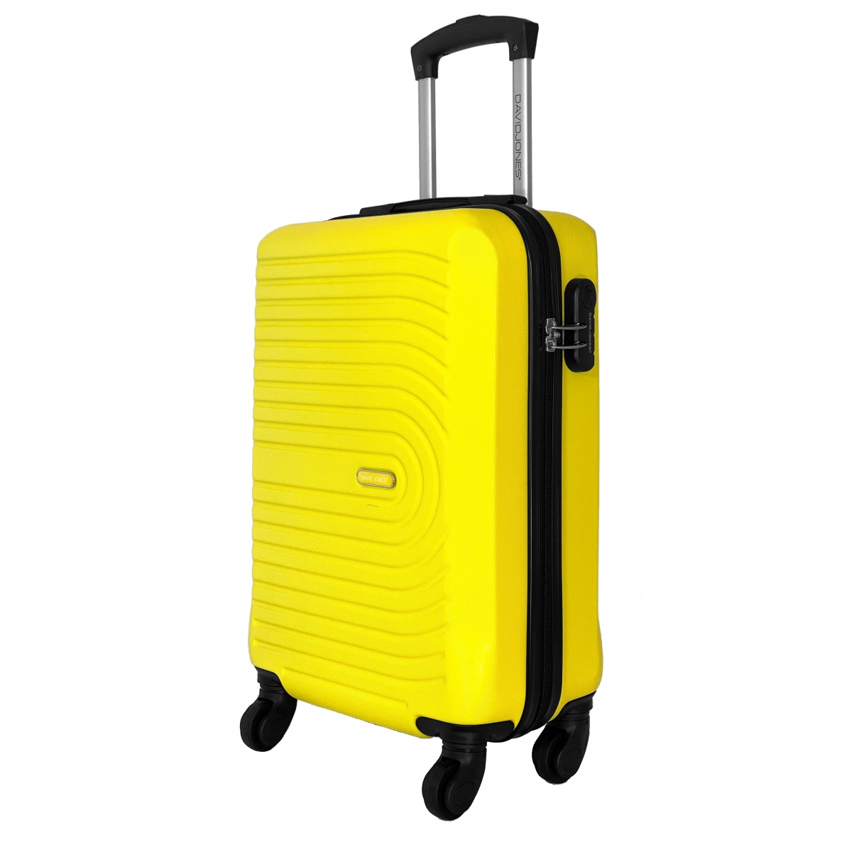 Valise Cabine David Jones Abs Jaune - Ba10471p à Prix Carrefour