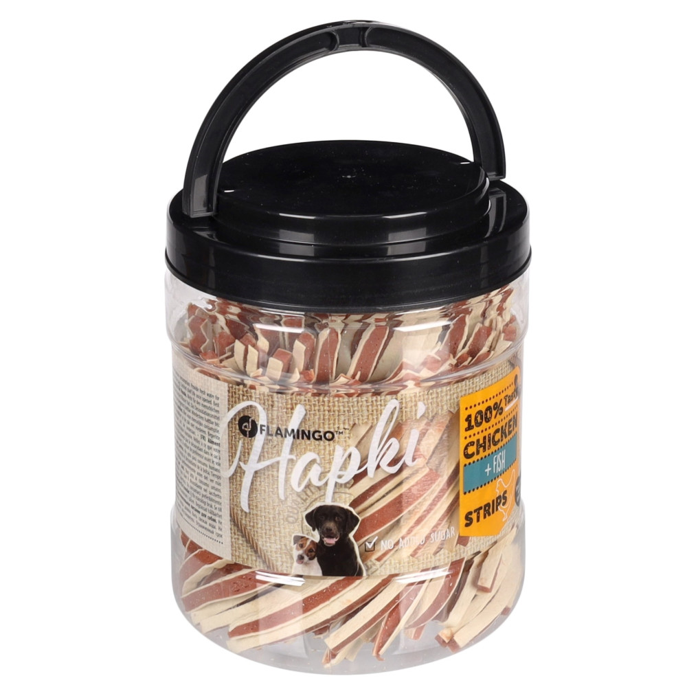 Friandise Lamelles Poulet 650 G Pour Chien Flamingo Pet Products à Prix ...