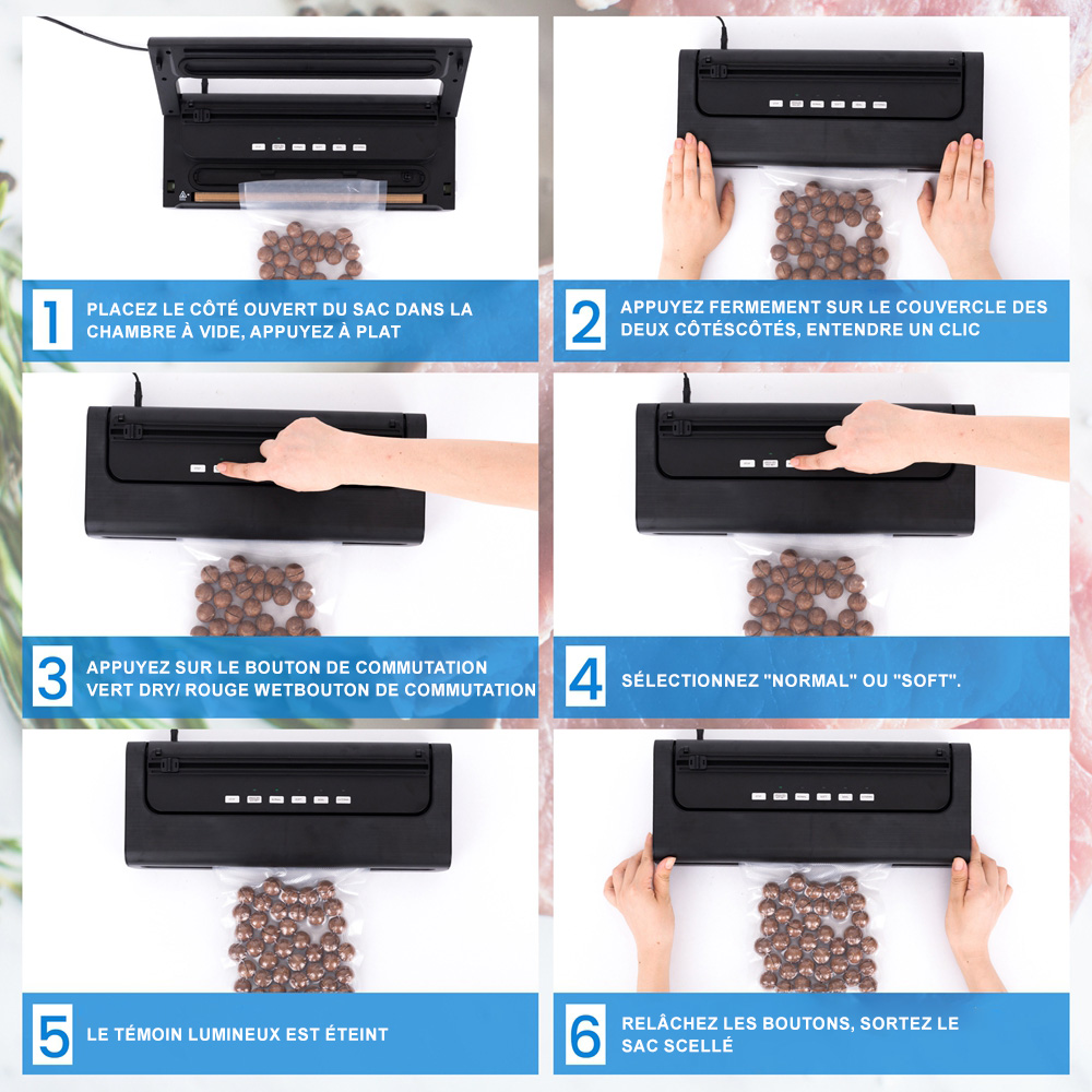 Zoomyo Machine Sous Vide Advanced Avec Kit D'accessoires,5 fonctions ...